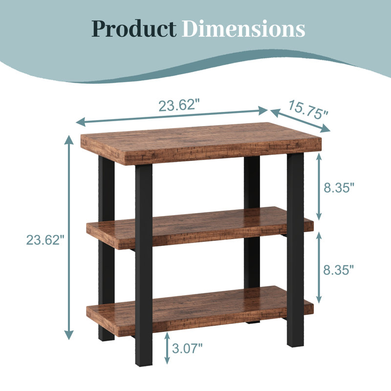 Millwood Pines Ginny End Table & Reviews | Wayfair